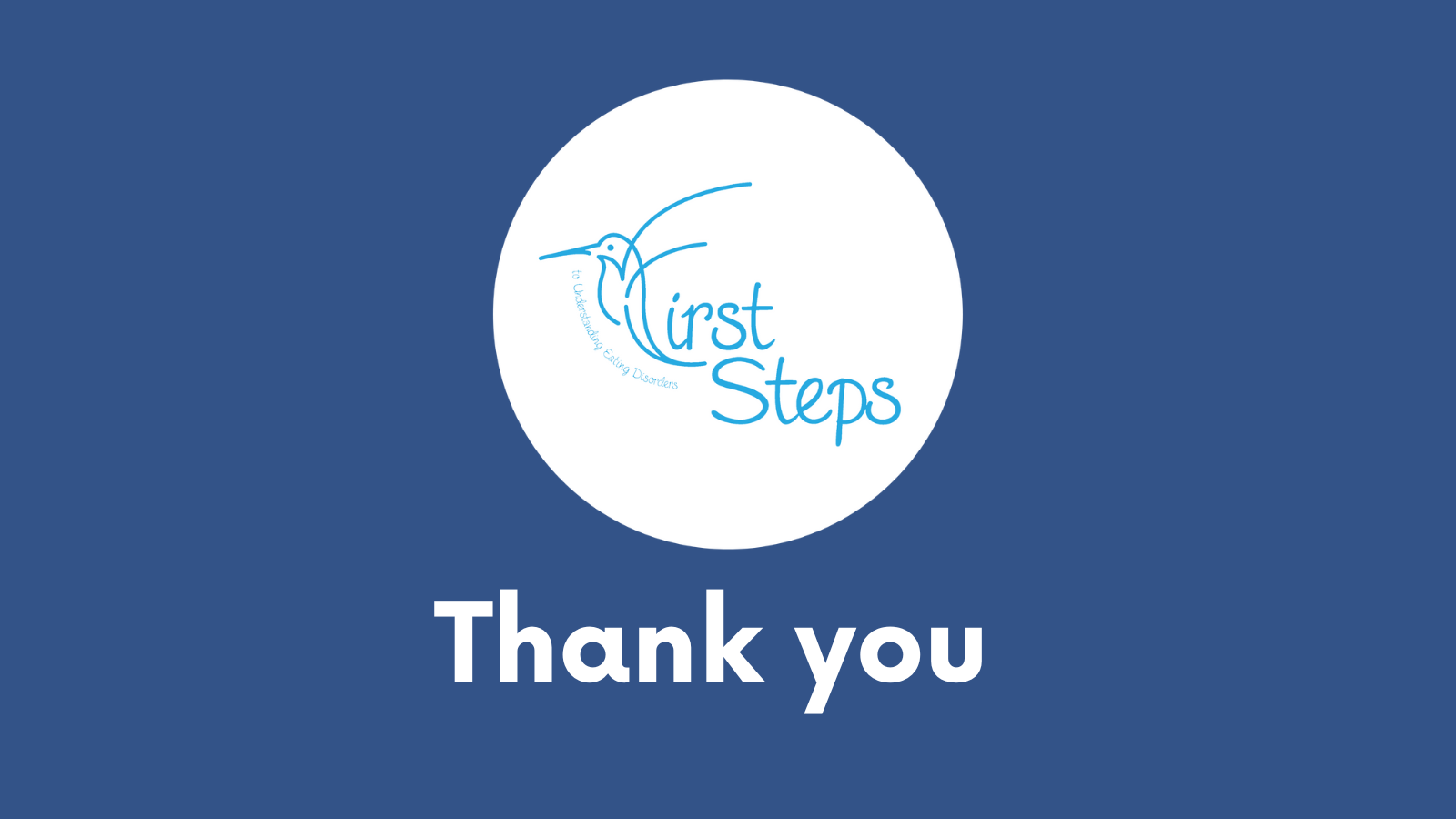 Thank you - First Steps ED